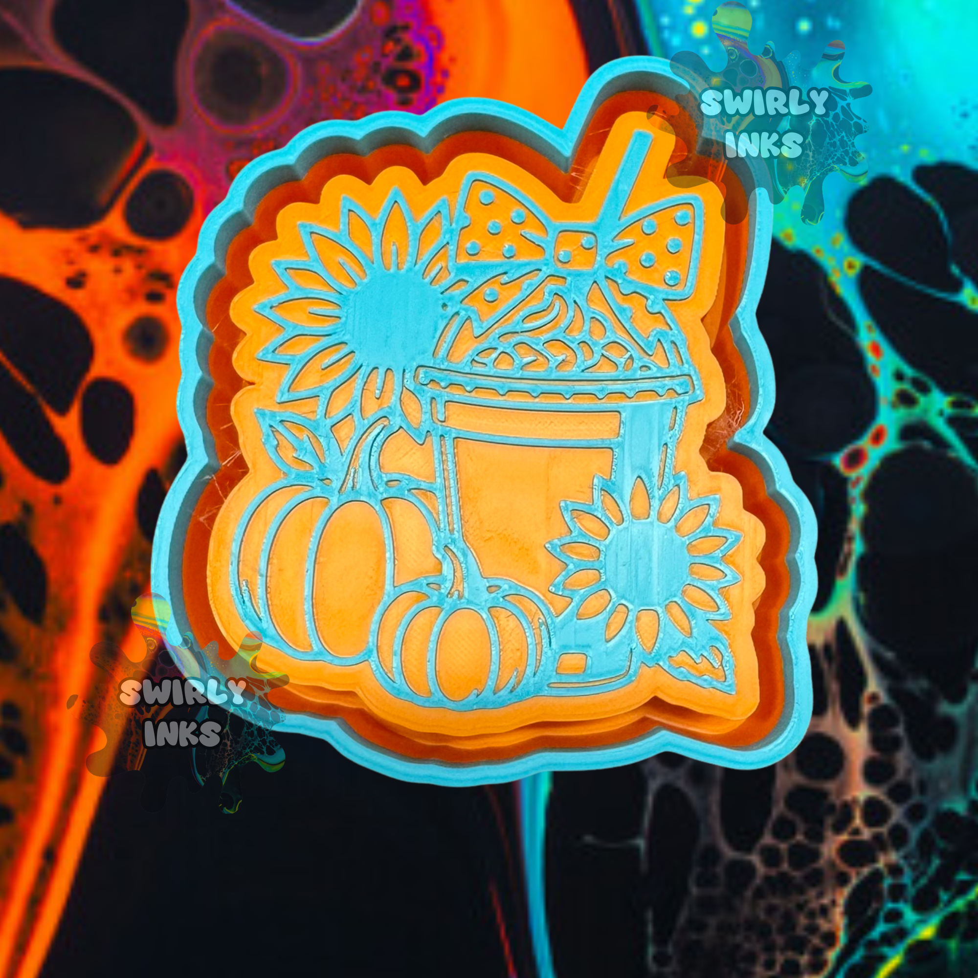 Fall Coffee Freshie Mold – Swirly Inks N Glittered Designs