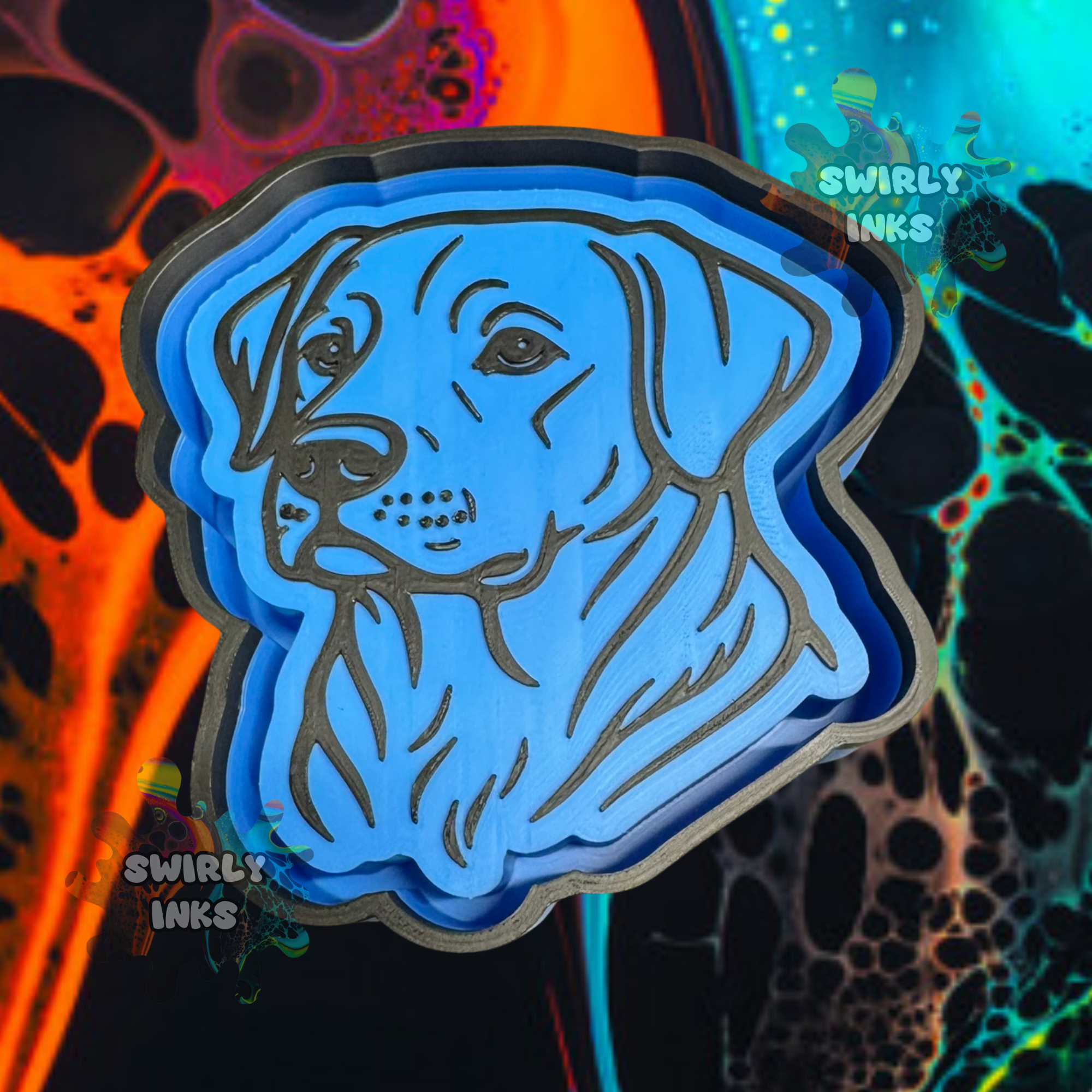 Lab Profile Freshie Mold – Swirly Inks N Glittered Designs