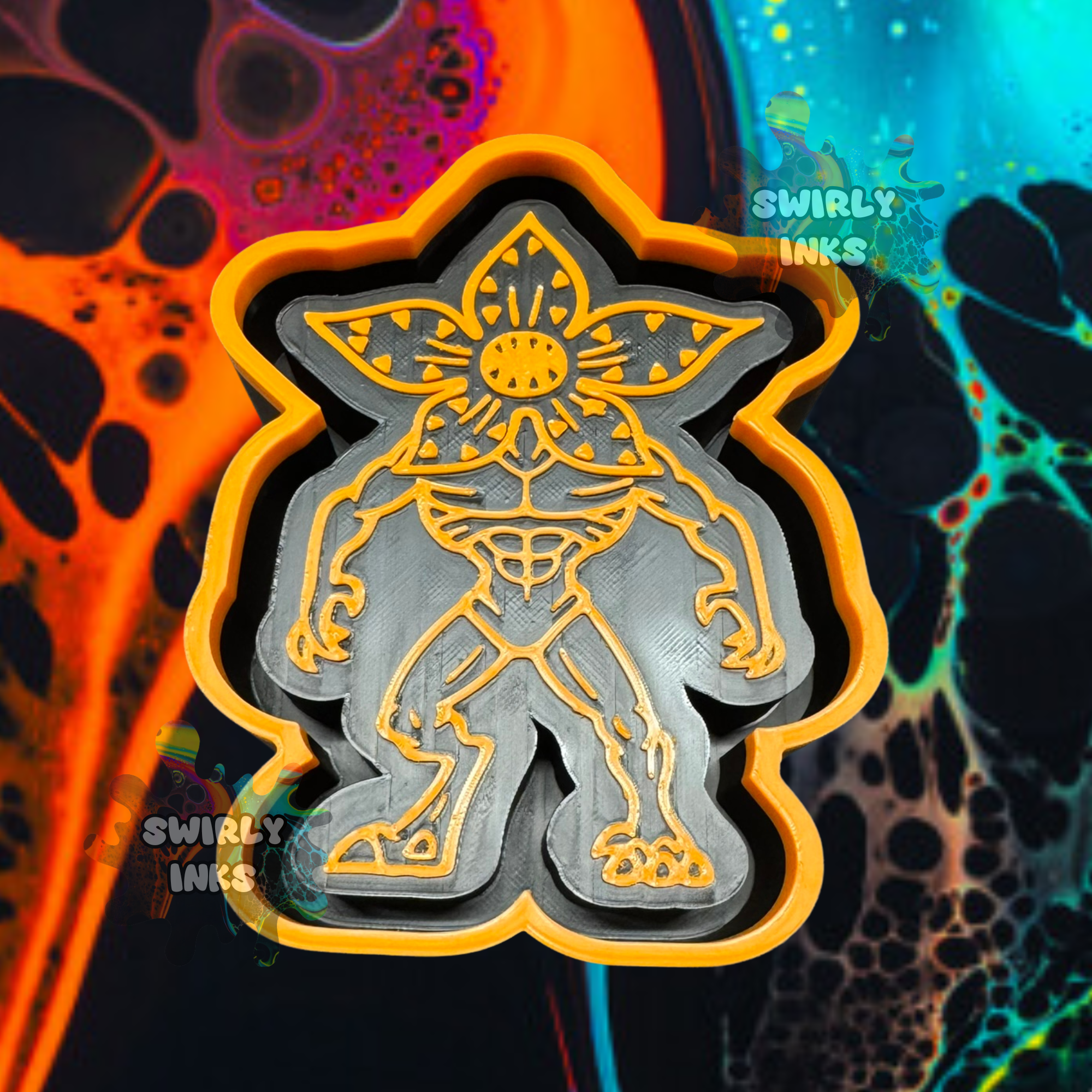 Stranger Things Monster Freshie Mold – Swirly Inks N Glittered Designs